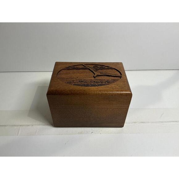 Storage & Organization | Vintage Lasercraft Wooden Keepsake Box W ...